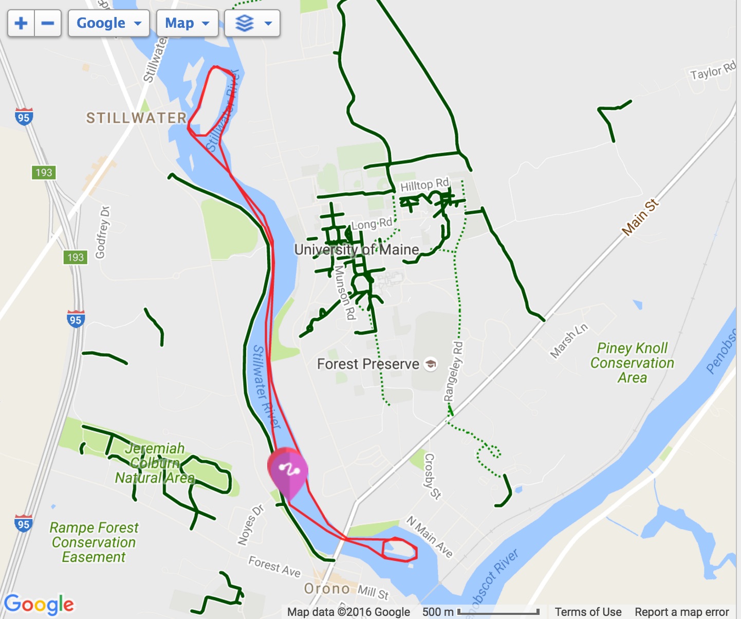 Stillwater River – Orono Paddlers
